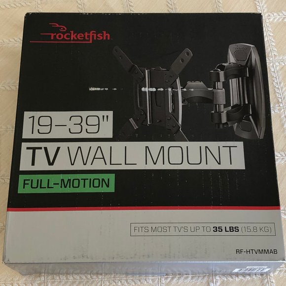 Rocketfish | Other | Rocketfish Full Motion Tv Wall Mount Nib | Poshmark